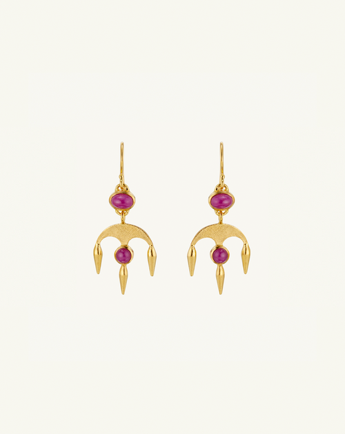 Chandelier Pod Drop Earrings