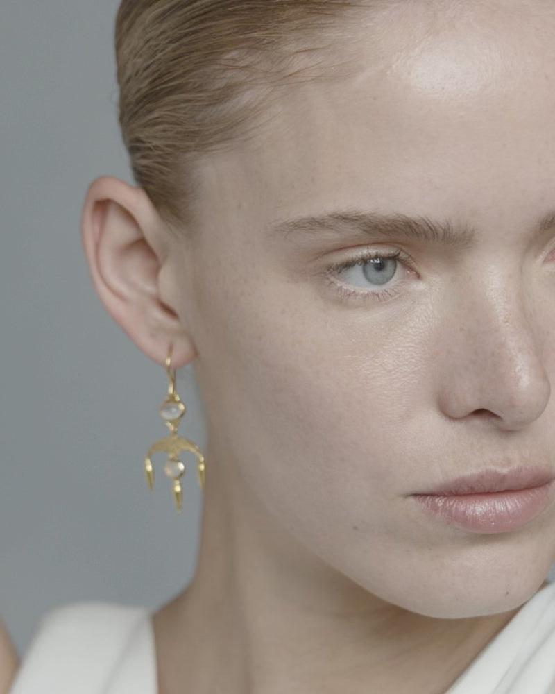 Chandelier Pod Drop Earrings